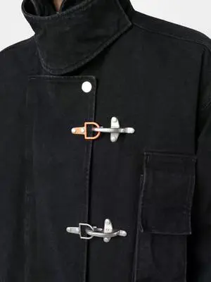 Heron Preston Toggle-fastening Canvas Jacket