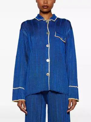 Calle Del Mar Long-sleeve Ribbed Shirt