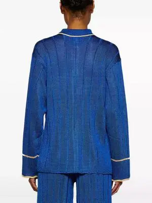 Calle Del Mar Long-sleeve Ribbed Shirt