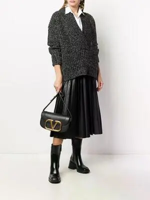 Valentino Garavani Oversized Mélange Knit Jumper