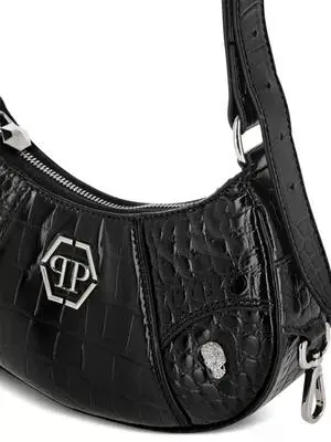 Philipp Plein Logo-plaque Leather Shoulder Bag