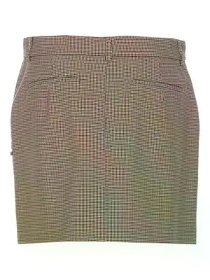 Sportmax Checked Mini Skirt
