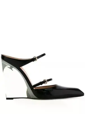 Gucci 110mm Transparent Heel Mules