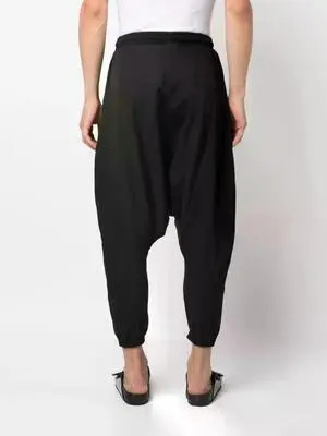 Alchemy Fashions Cropped Drop Crotch Trousers