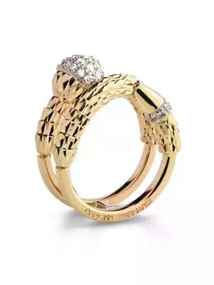 OFFICINA BERNARDI 18kt Yellow Diamond Ring
