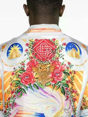 Casablanca La Tornade De Rose Shirt