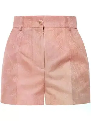 Dolce & Gabbana Dna Monogram-jacquard Shorts