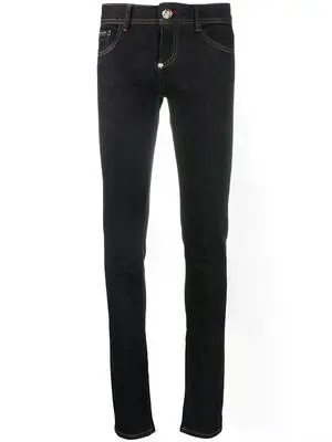 Philipp Plein Basic Slim-fit Jeans - Blue
