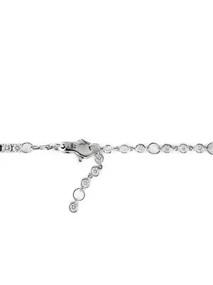 JEWELS AFICIONADO 18k White Gold Diamond And Ruby Necklace