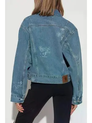 Carhartt Work In Progress Graphic-print Denim Jacket