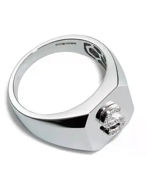Shay 18k White Gold S-initial Diamond Ring