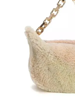 Fabiana Filippi Shearling Eyelet Bag