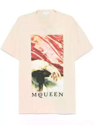 Alexander McQueen Painting-print T-shirt