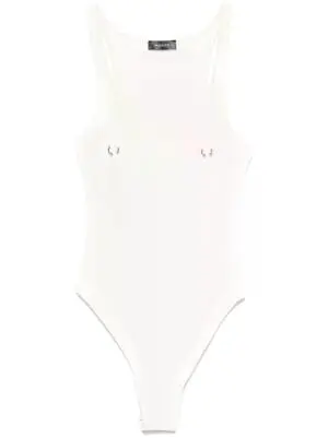 MUGLER Pierced Bodysuit