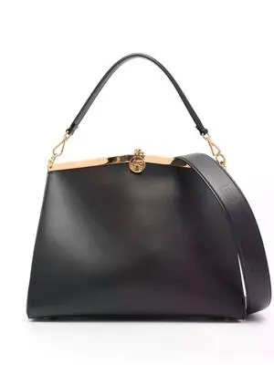 Etro Large Vela Shoulder Bag - Black