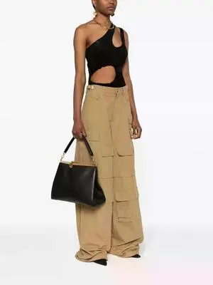 Etro Large Vela Shoulder Bag - Black