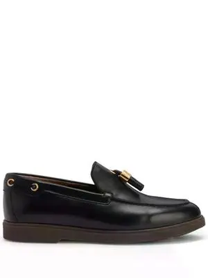 GIUSEPPE ZANOTTI Maui Tassels Slip-on Loafers - Black