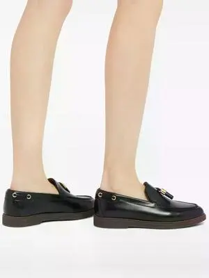 GIUSEPPE ZANOTTI Maui Tassels Slip-on Loafers - Black