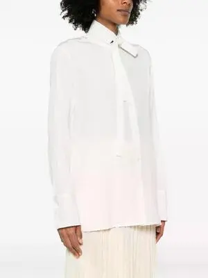JIL SANDER Pussy-bow Shirt