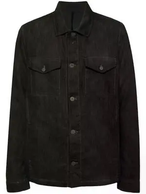 POÈME BOHÉMIEN Linen Shirt Jacket