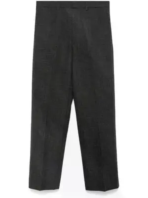 Miu Miu Logo-patch Trousers