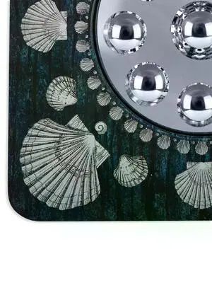 FORNASETTI Giro Di Conchiglie Square-frame Mirror