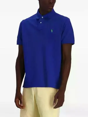 Polo Ralph Lauren Royal Cotton Piqué Polo Shirt - Blue