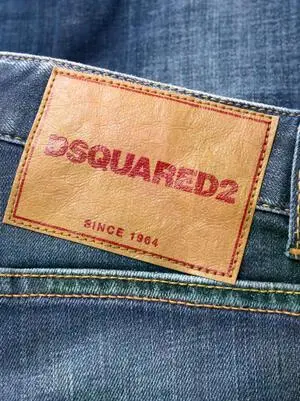 Dsquared2 Distressed Cropped Jeans