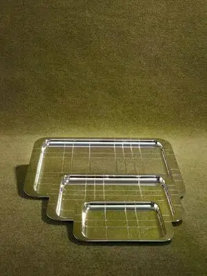 Christofle Graphik Rectangular Tray