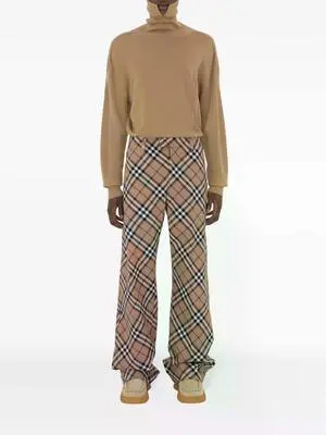 Burberry Checked Tailored Trousers