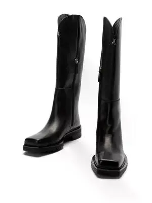 Patrizia Pepe Logo-plaque Boots