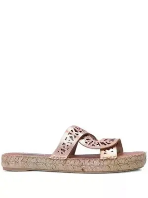 Karl Lagerfeld Souk Interlok Loop Espadrille Slides