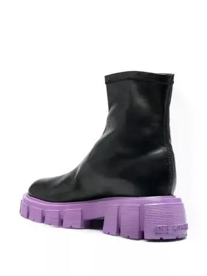 Moschino Lug-sole 50mm Ankle Boots