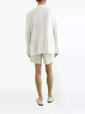 Dolce & Gabbana Single Breasted Blazer - White
