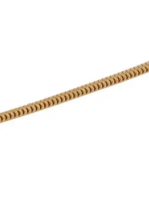 COUP DE COEUR 18kt Plated Snake Chain Bracelet