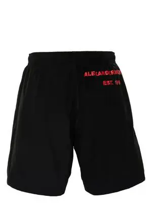 Alexander McQueen Graffiti-print Swim Shorts