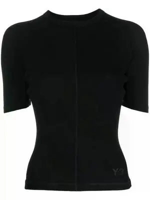 Y3 Logo-print Short-sleeved T-shirt