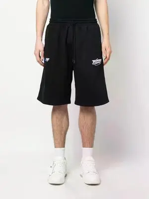 Off-White Exact Opp Skate Cotton Track Shorts
