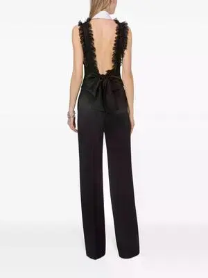 Alberta Ferretti Concealed-fastening Palazzo Pants
