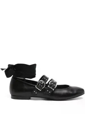 Alohas Tie Fastening Flats For Women