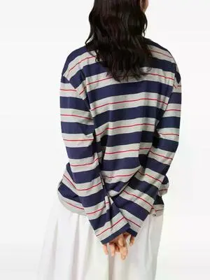 Miu Miu Striped Cotton T-shirt