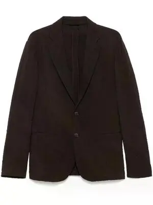 Giorgio Armani Seersucker Blazer - Brown