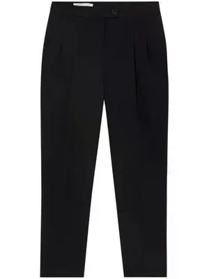 Brooks Brothers Cropped Twill Straight-leg Trousers
