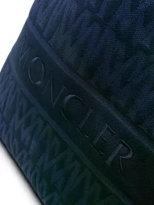 Moncler Knitted Tote Bag - Blue