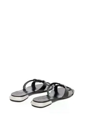 Roberto Cavalli Embellished Flat Sandals