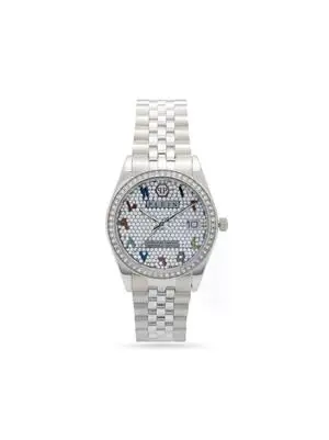 Philipp Plein Date Superlative 34mm - Silver