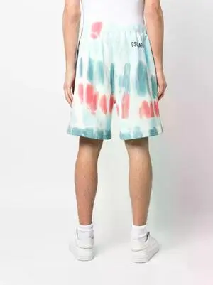 Dsquared2 Distressed-effect Cotton Shorts