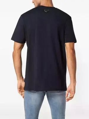 Philipp Plein Ss Skull&bones T-shirt - Blue