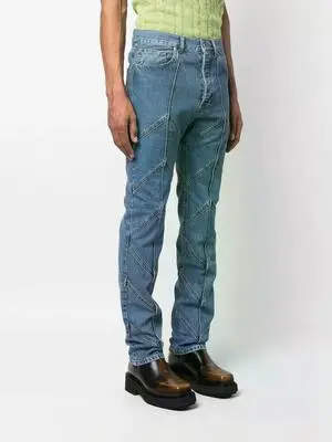 AV VATTEV Mid-rise Straight-leg Jeans