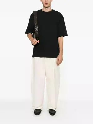 LEMAIRE Jersey-texture T-shirt - Black